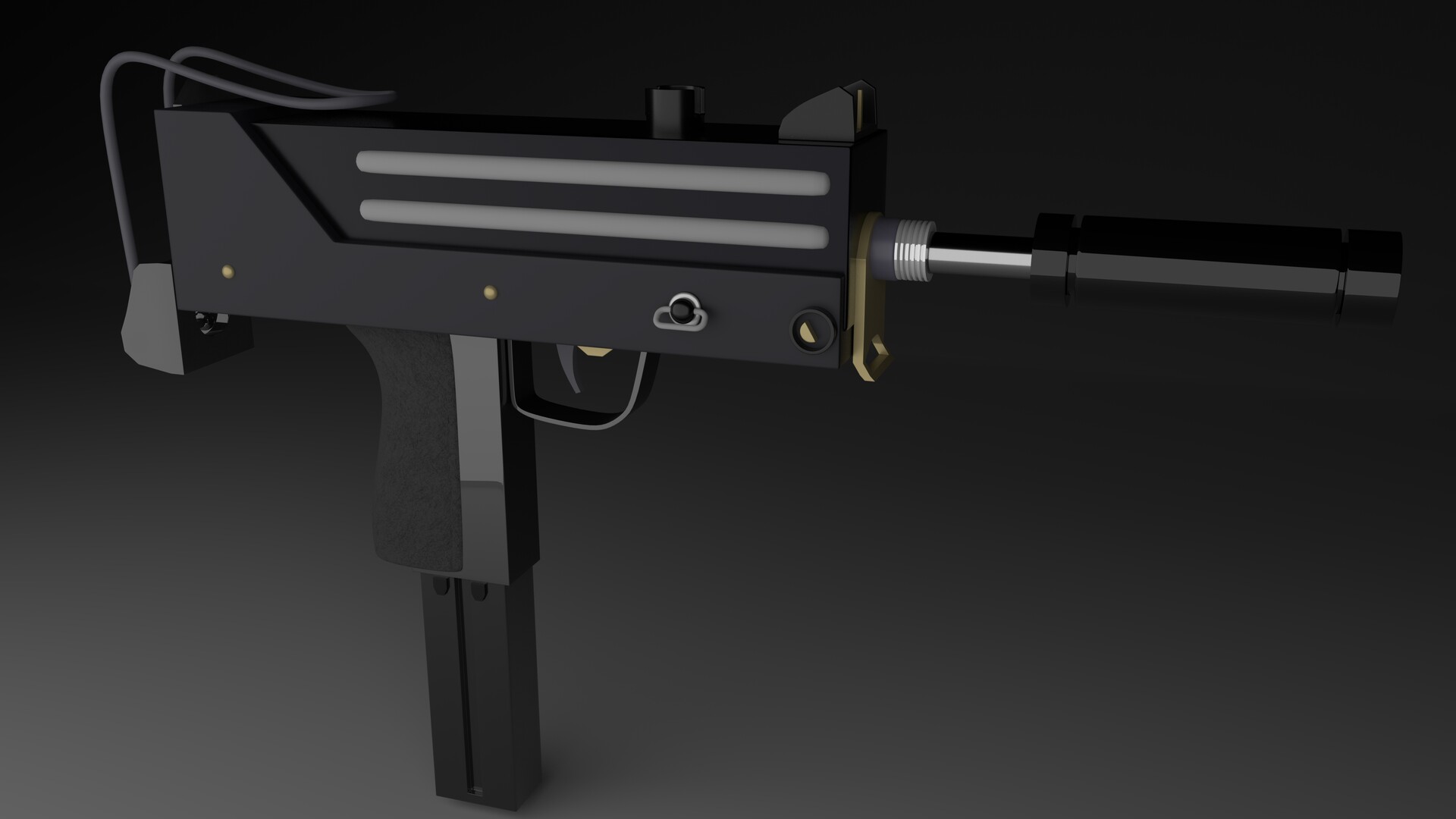 ArtStation - Uzi Weapon - 3d Model