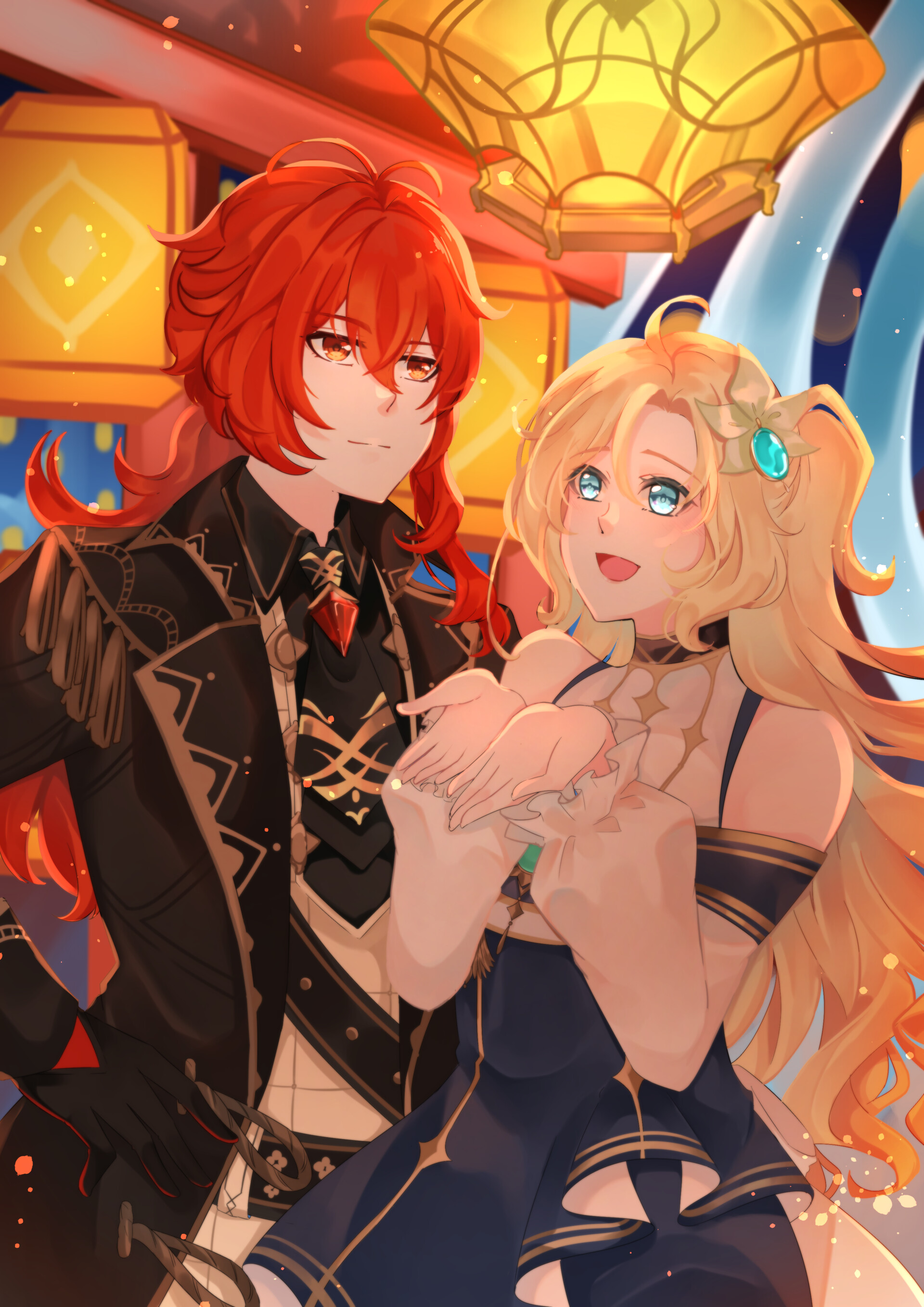 ArtStation - Solis + Diluc