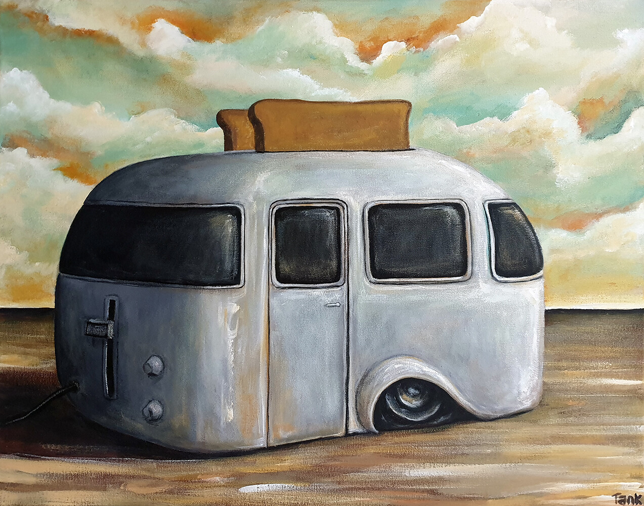 ArtStation - Toaster Coaster