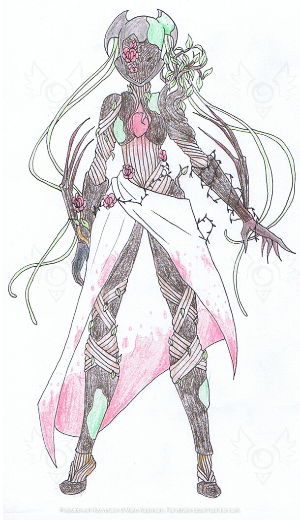 ArtStation - Skin Warframe : Garuda Plant