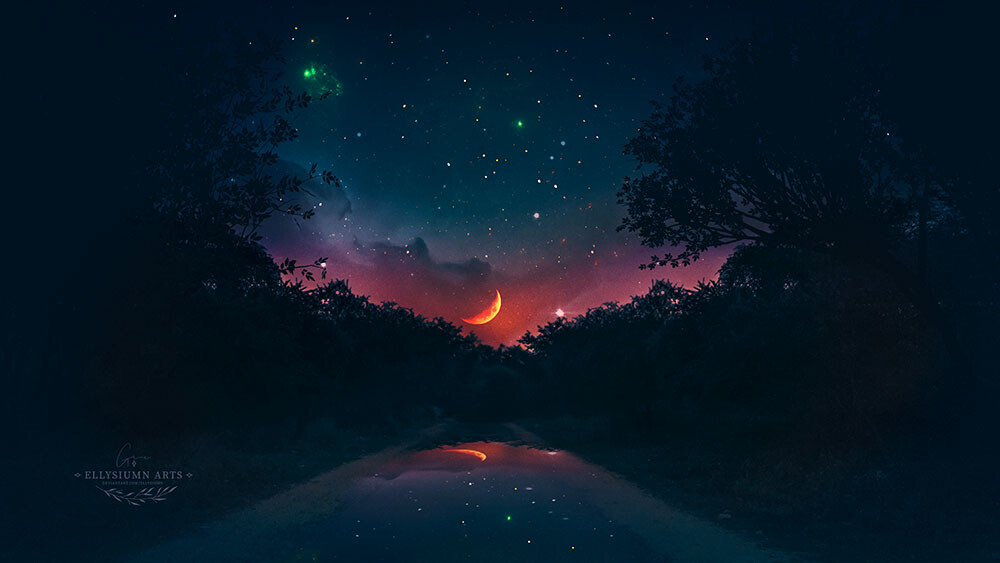 ArtStation - Enchanted night