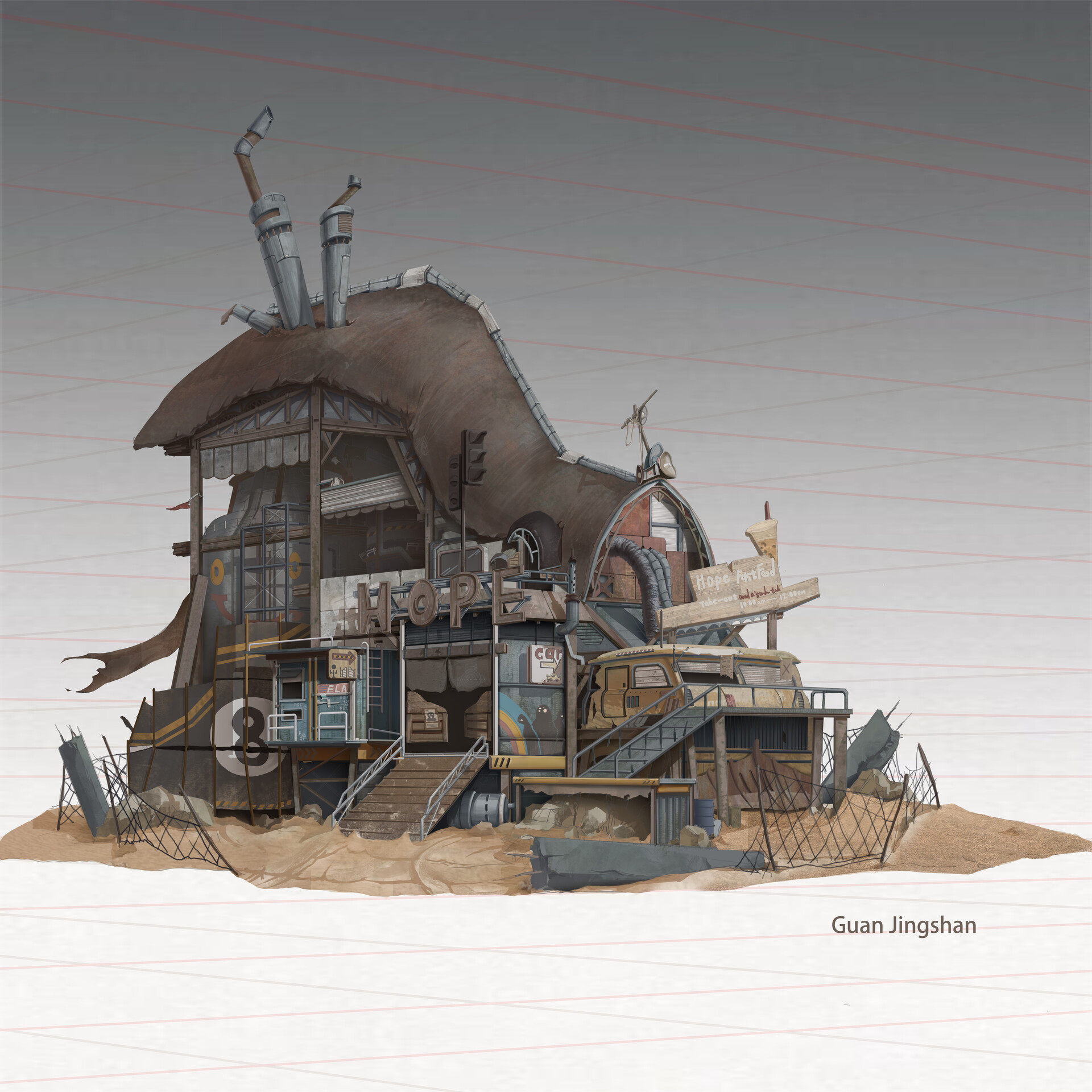 ArtStation - supply depot