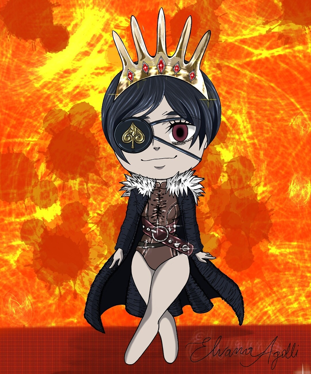 ArtStation - Vanica Zogratis chibi digital art