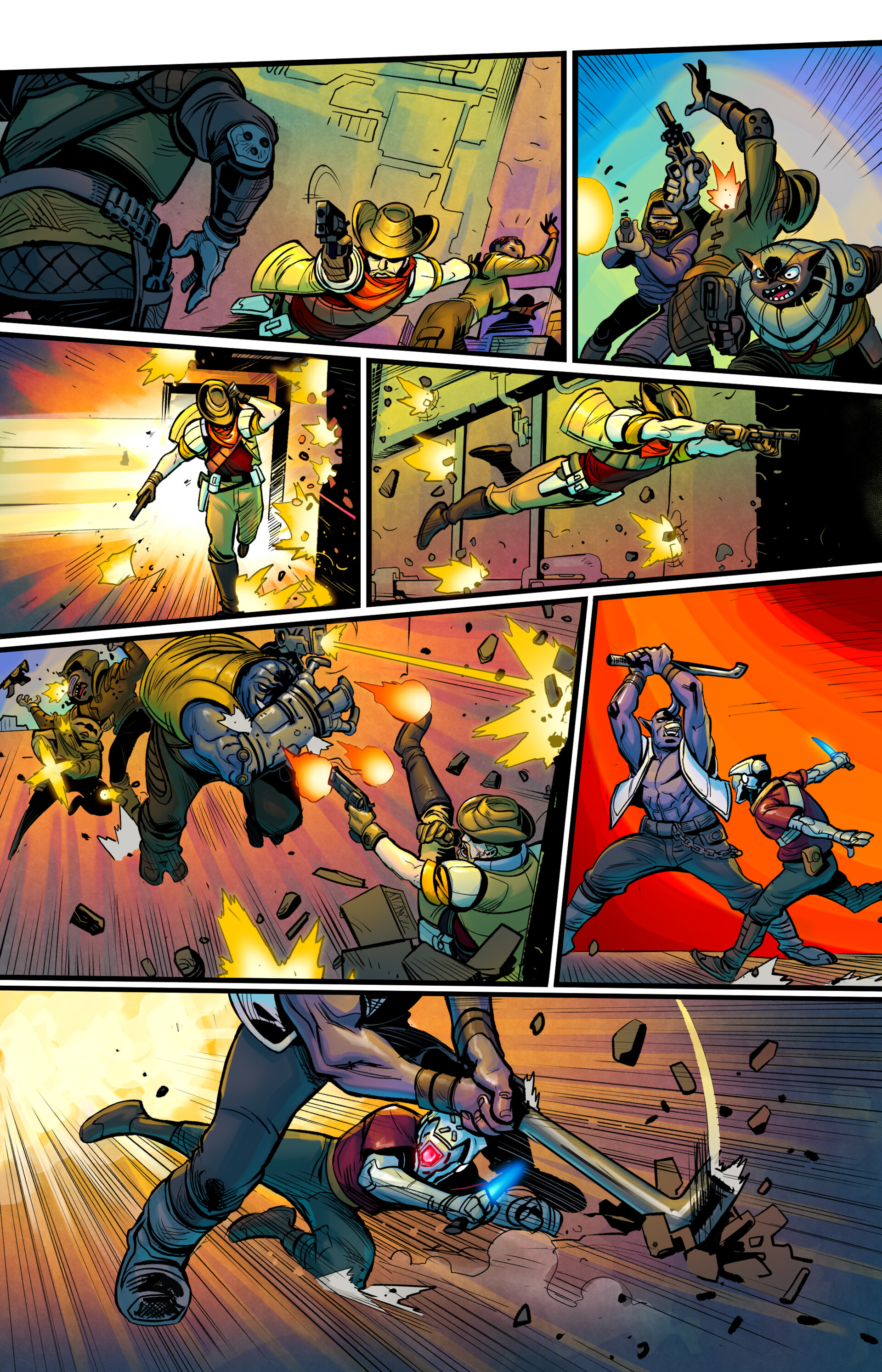 ArtStation - The Ignis quadrant Mariam Yasser Colors