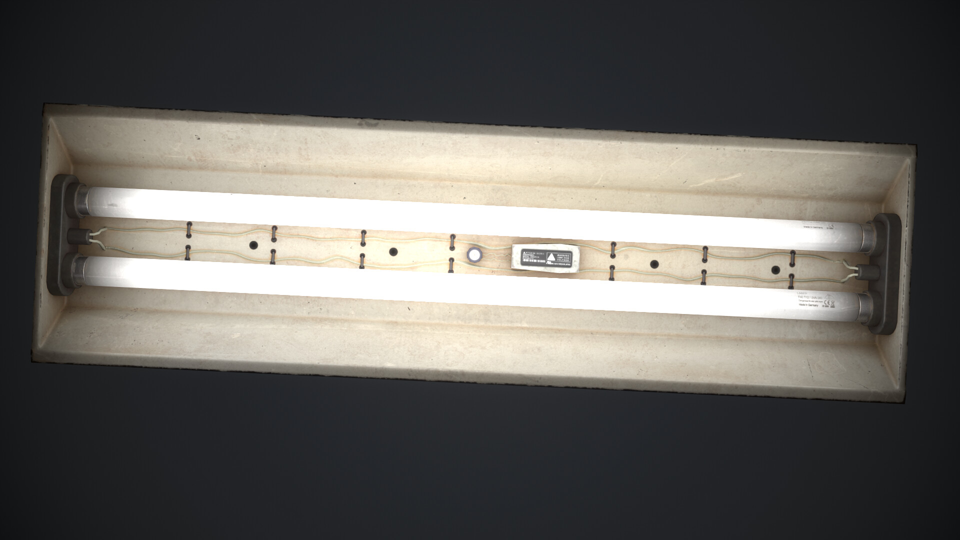 fluorescent light texture