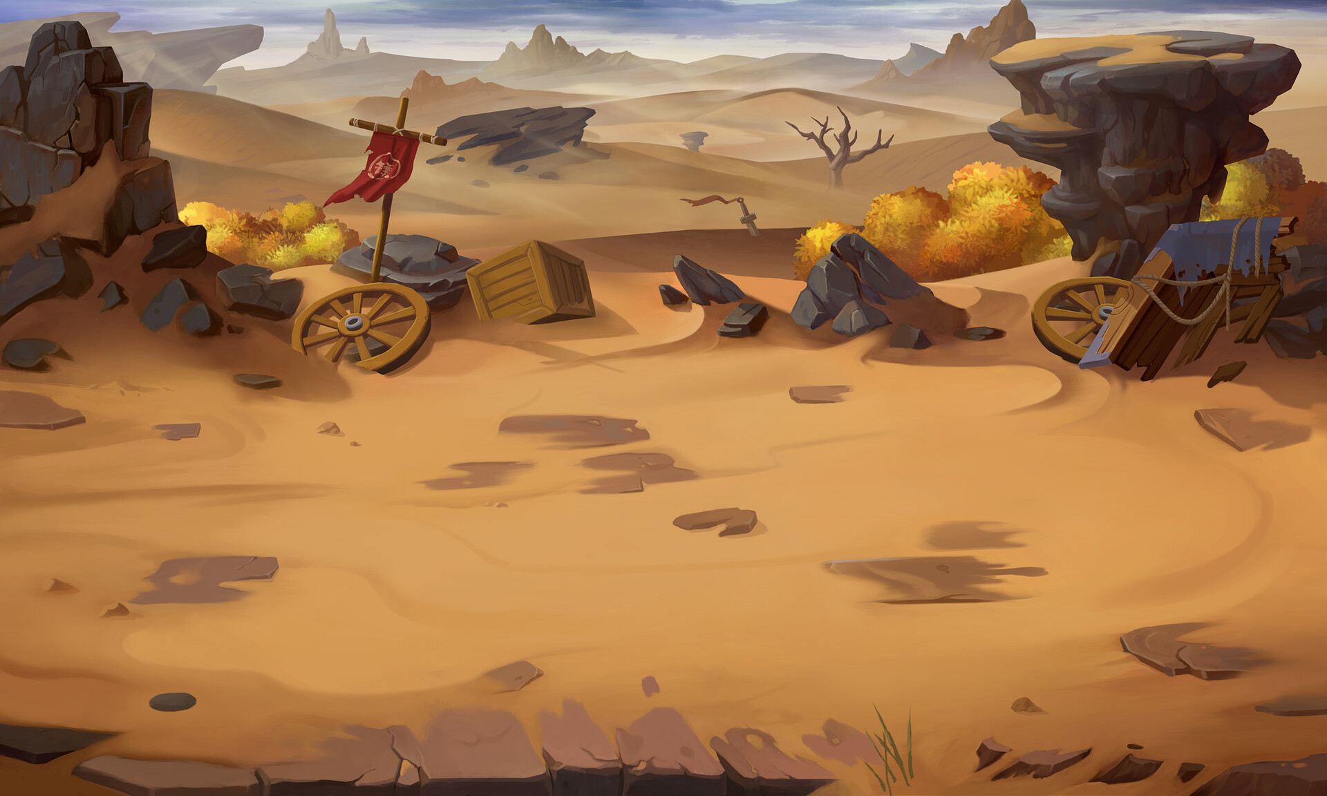 ArtStation - game scenes