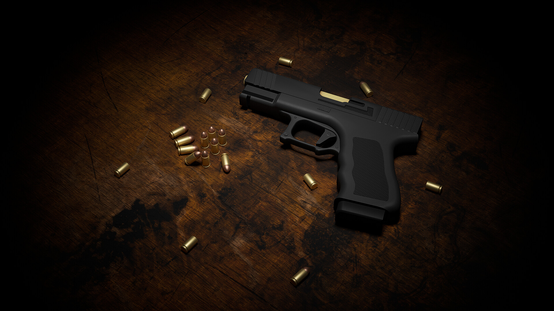 ArtStation - Gun render