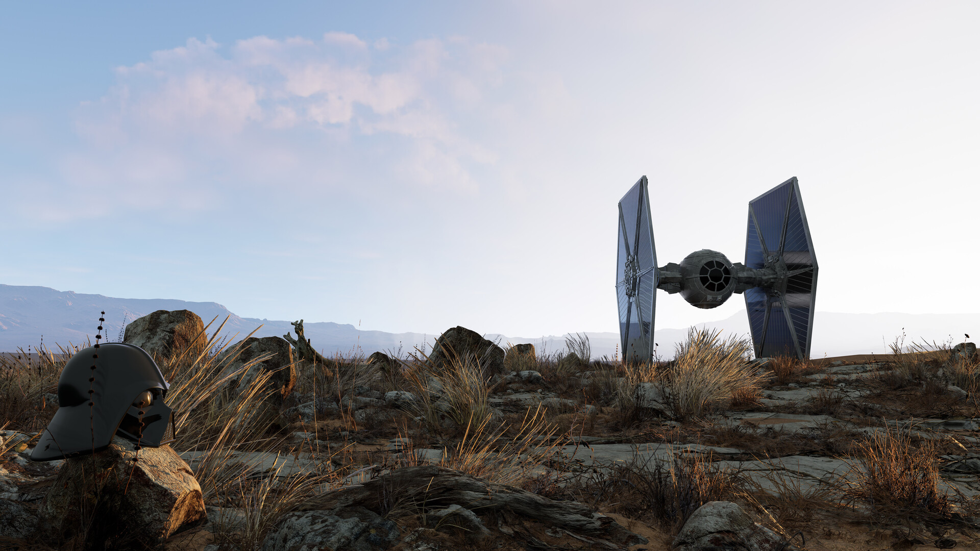 Evgeniy Evseev - Unreal Engine 5 Star Wars Art