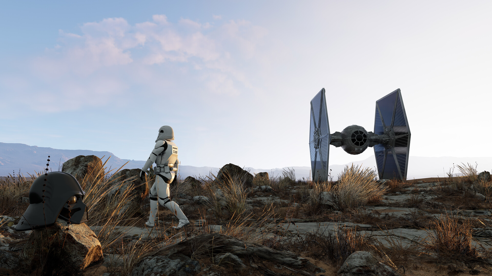 Evgeniy Evseev - Unreal Engine 5 Star Wars Art