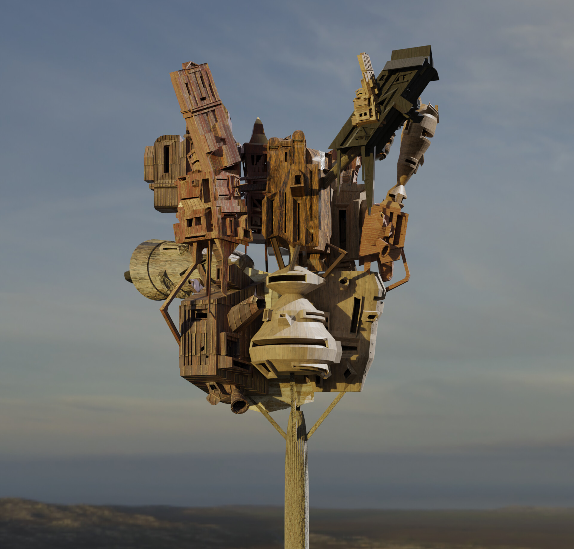 ArtStation - City Tree