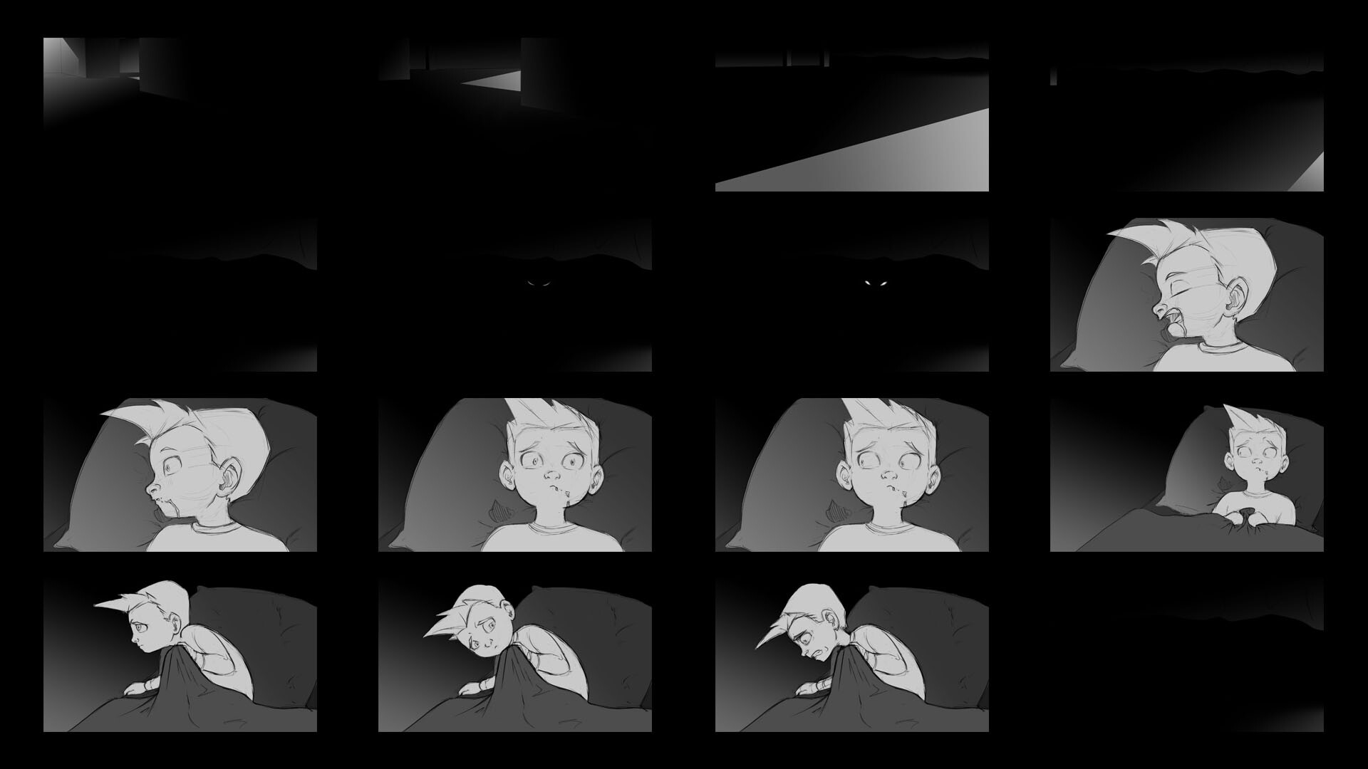 Nick Darrow Artworks - Midnight Snack, an Animatic Short