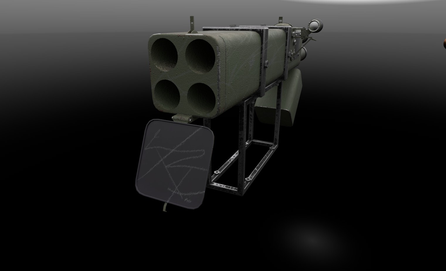 ArtStation - bazooka low poly game ready