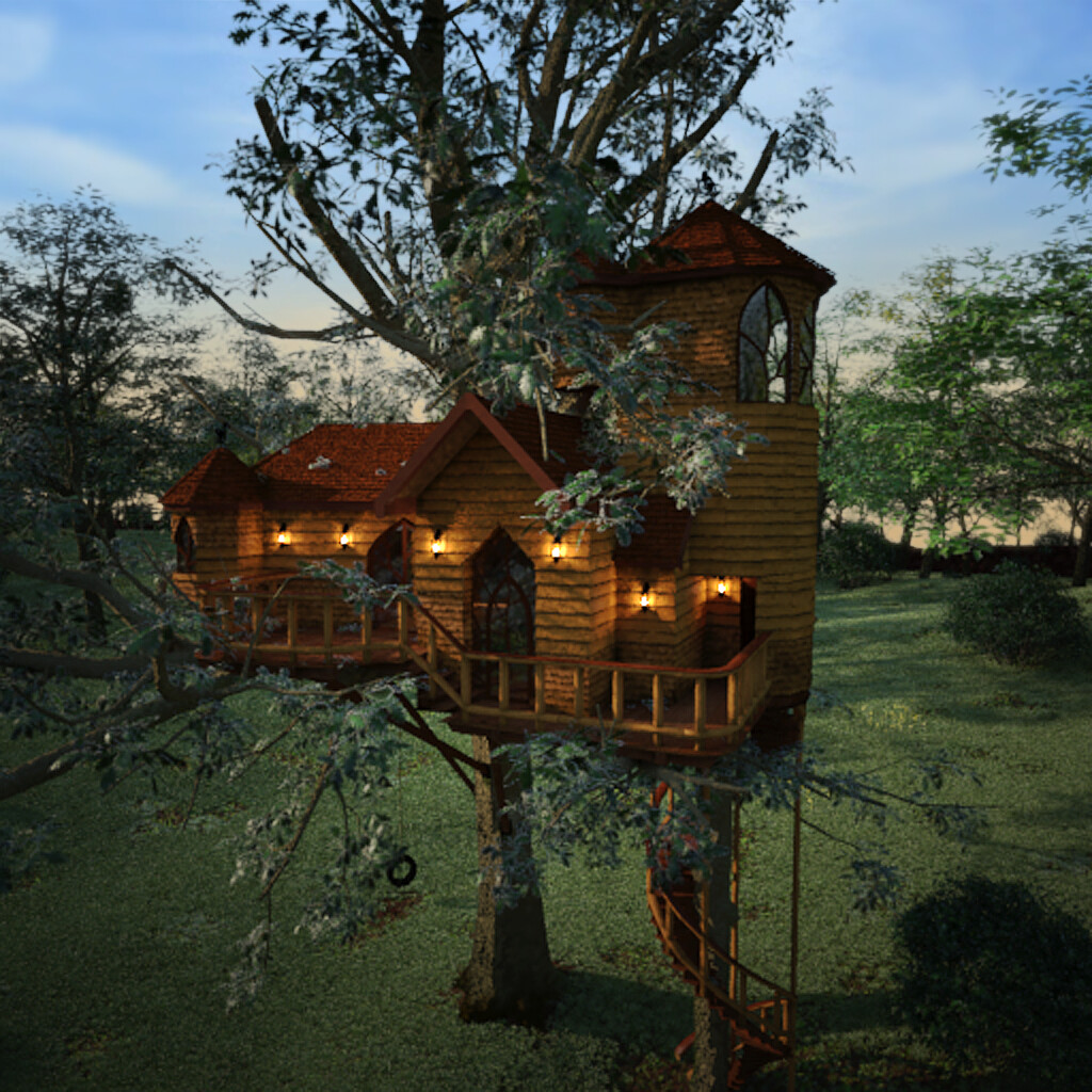 ArtStation - Tree House