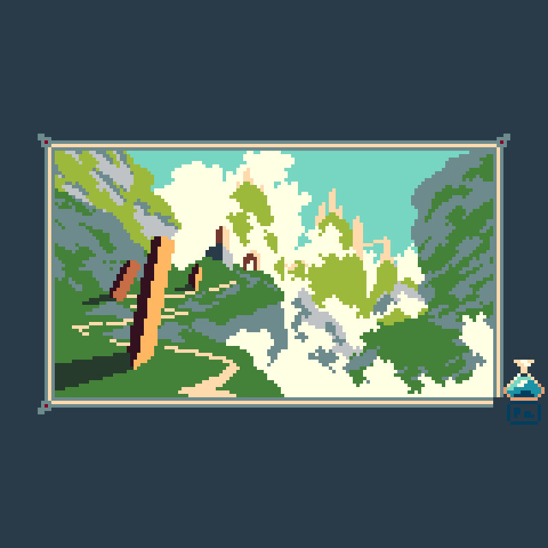 ArtStation - Pixel Recreation - Pilgrimage