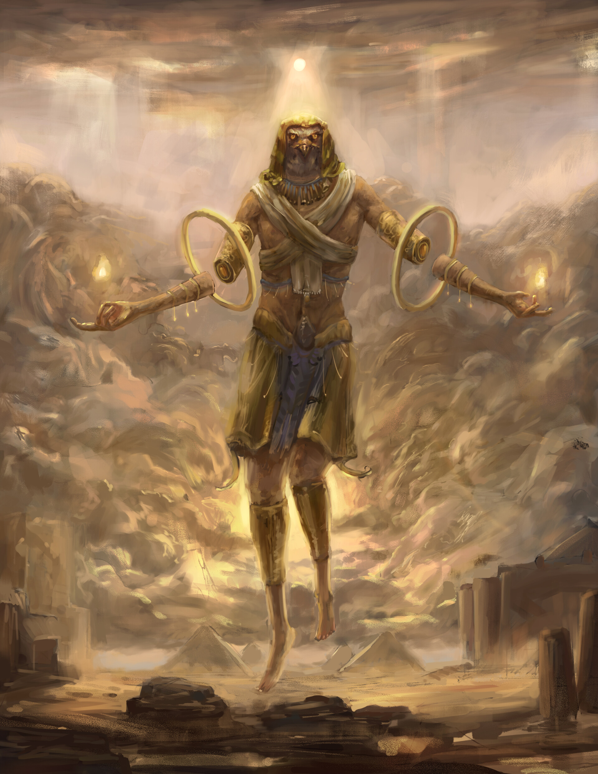 ArtStation - Sun God RA