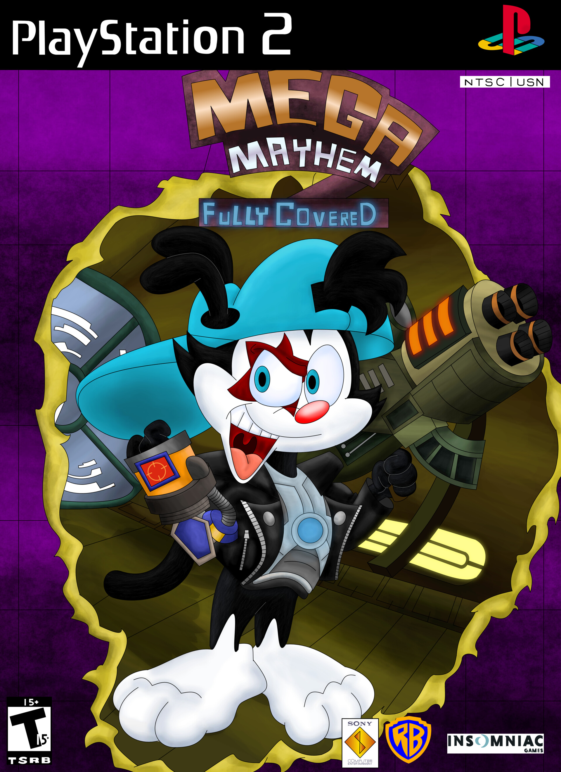 ArtStation - [Crossover] MEGA MAYHEM 2: FULLY COVERED