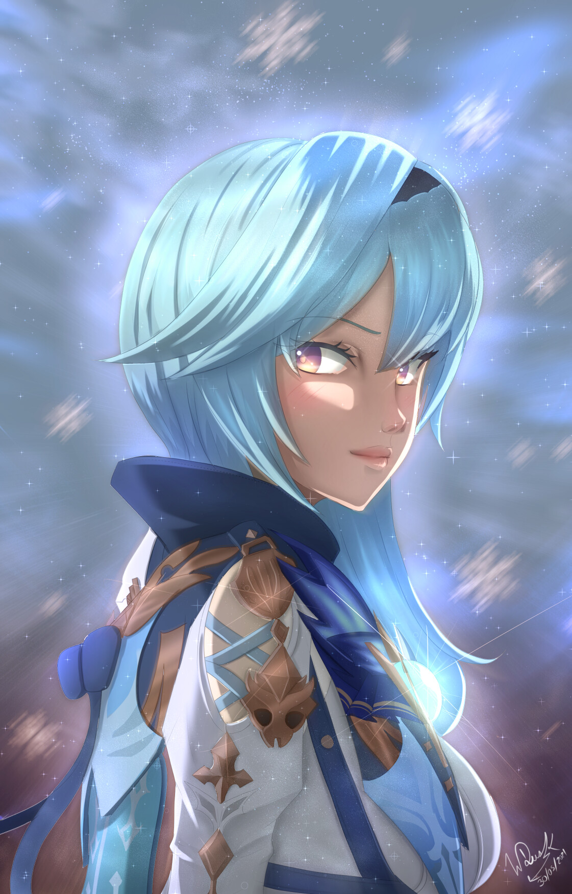 ArtStation - Eula Lawrence Fan Art