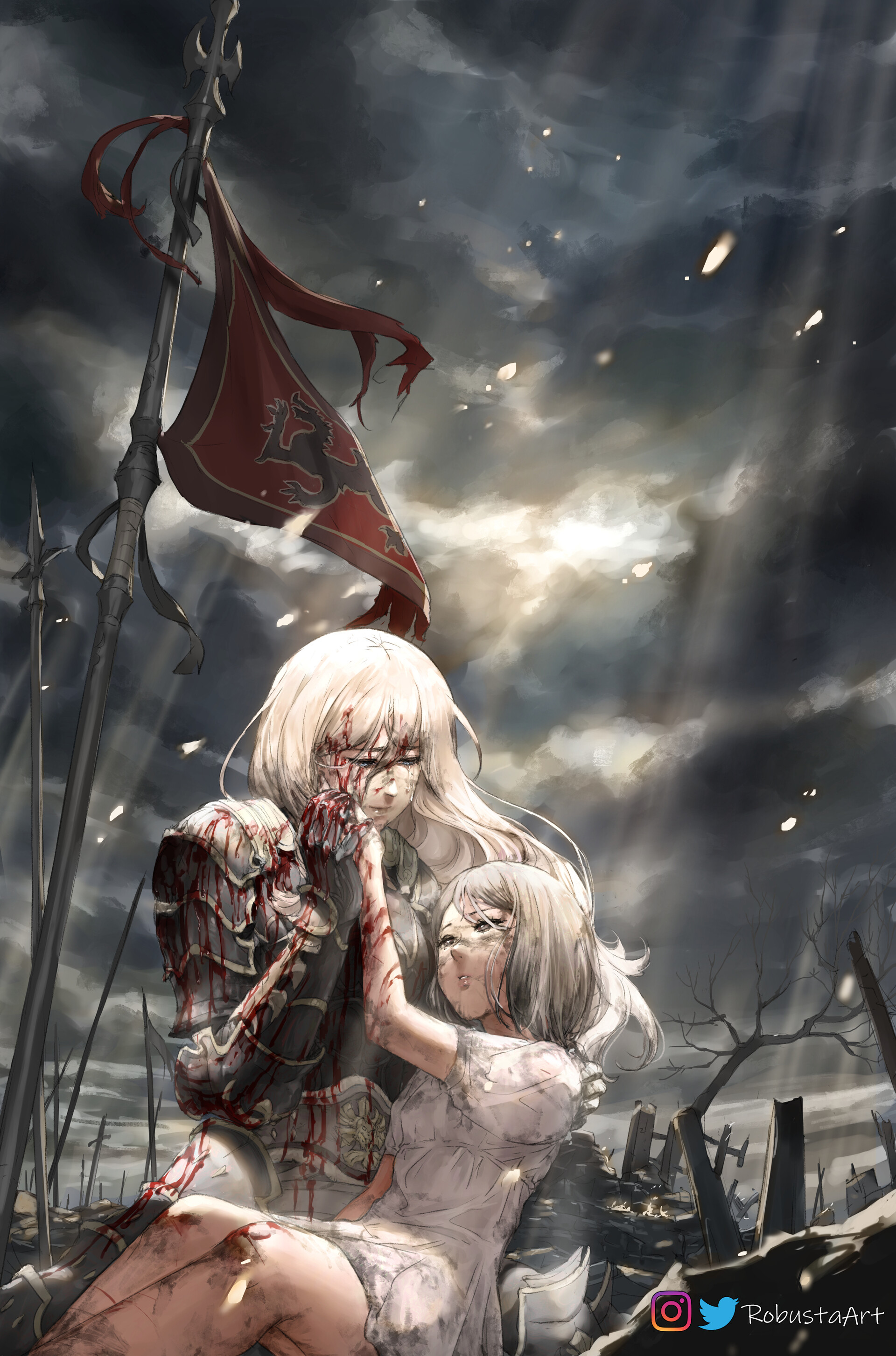 ArtStation - Lingering Hope - Commission