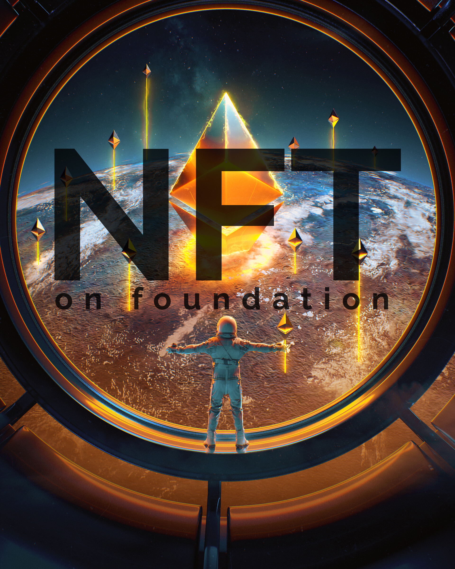 ArtStation - Rising Of Ethereum - NFT ART