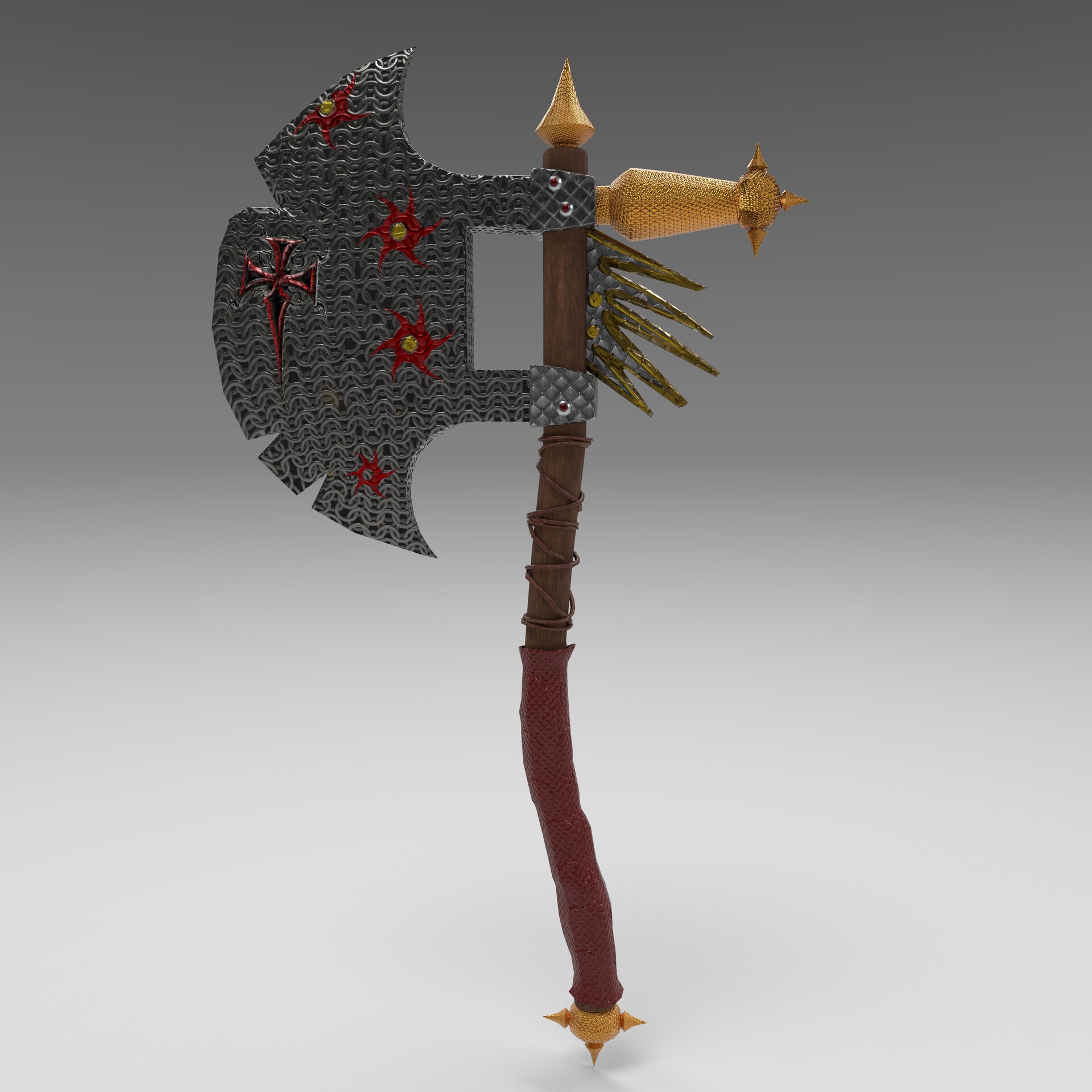 ArtStation - game#axe##game assets##