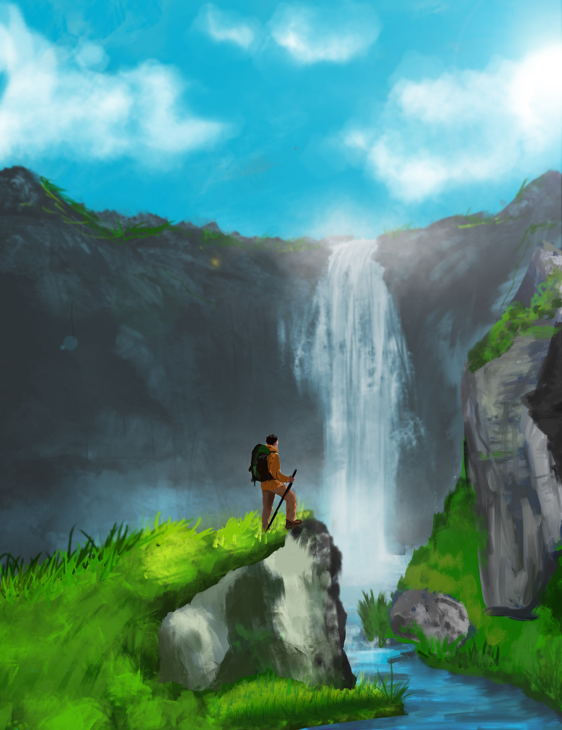 ArtStation - The Adventurer's Path