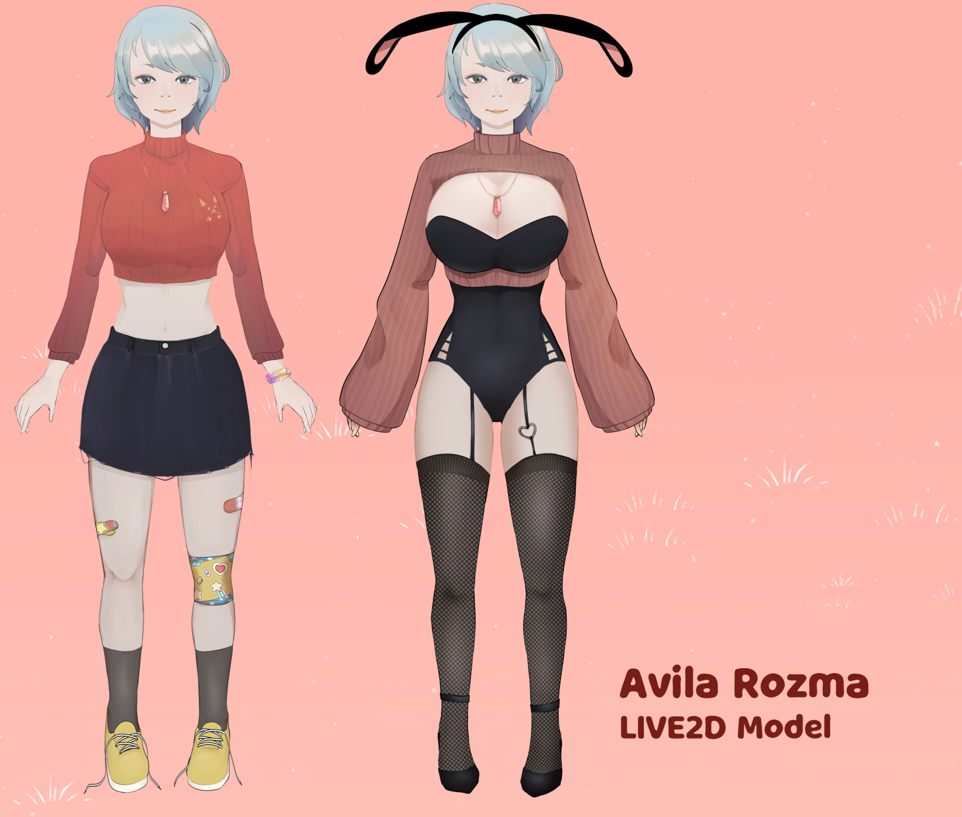 ArtStation - Live2D Model - Avila Rozma