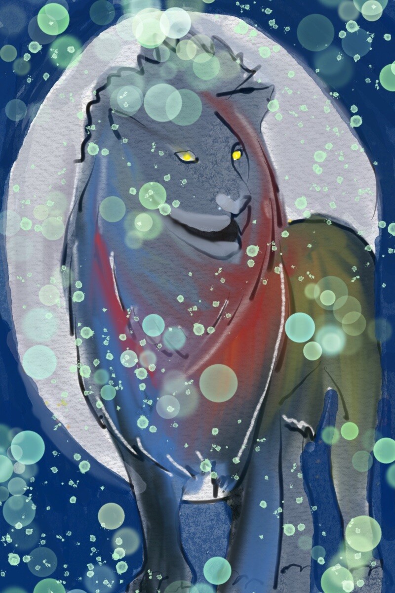 ArtStation - lion god