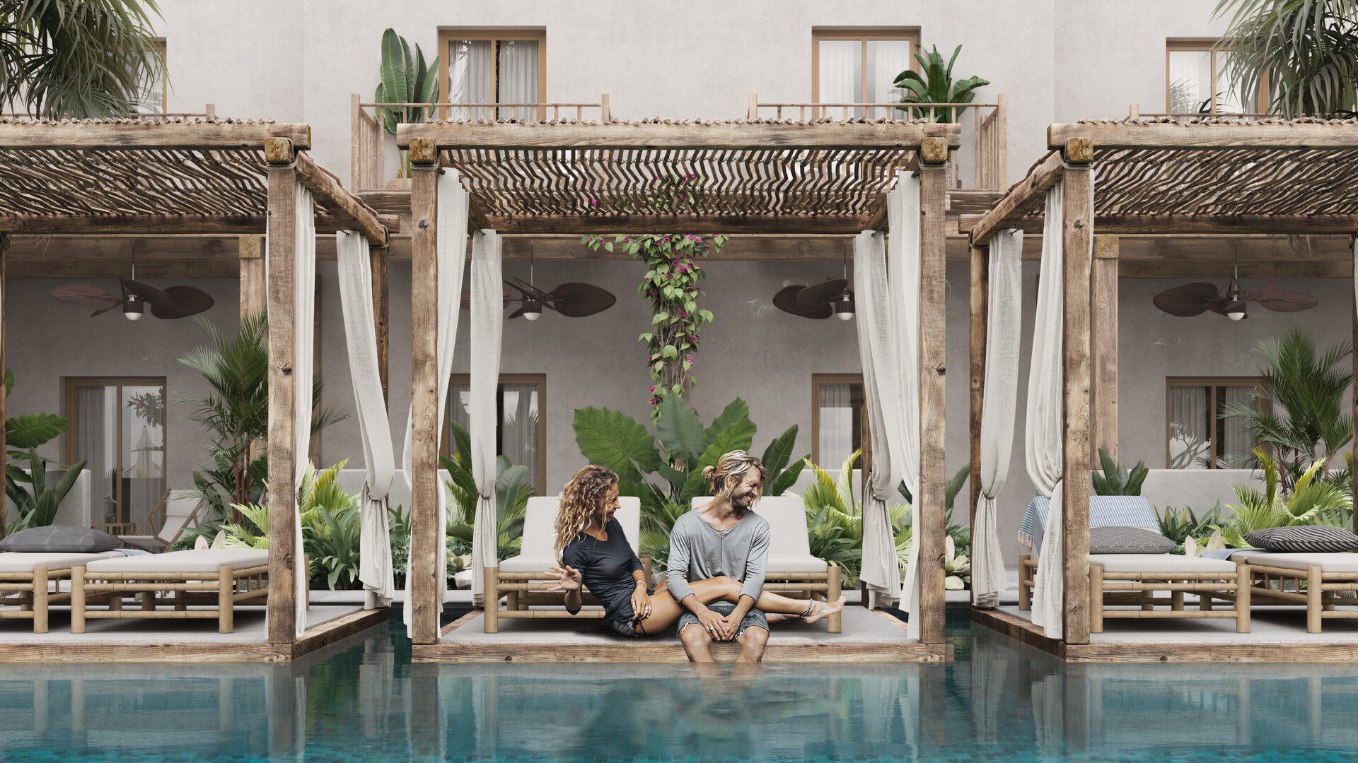 ArtStation - Tropical Hotel