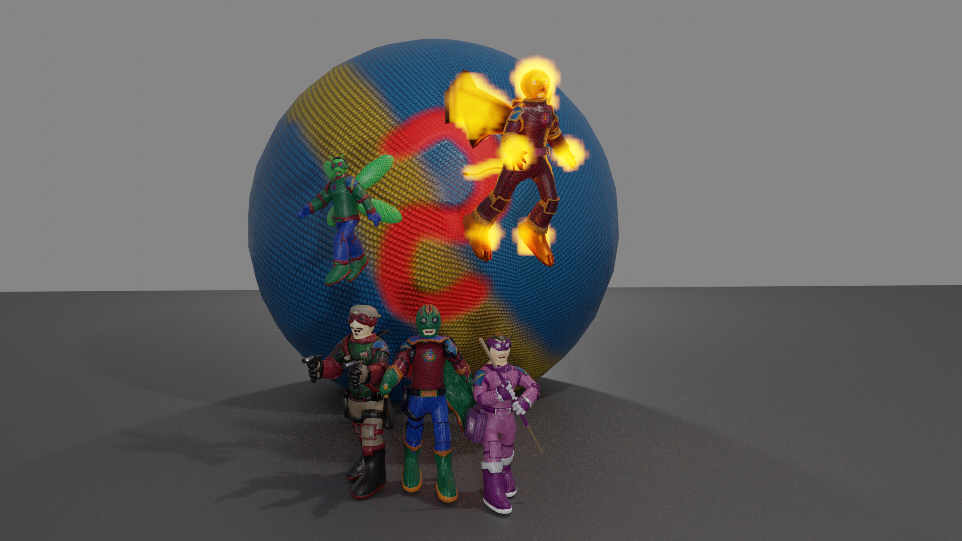 ArtStation - The Mysterious Oddballs (copyright)