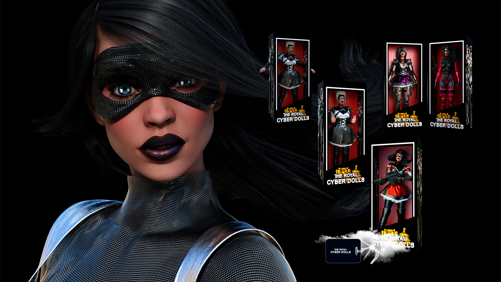 ArtStation - THE ROYAL CYBER DOLLS