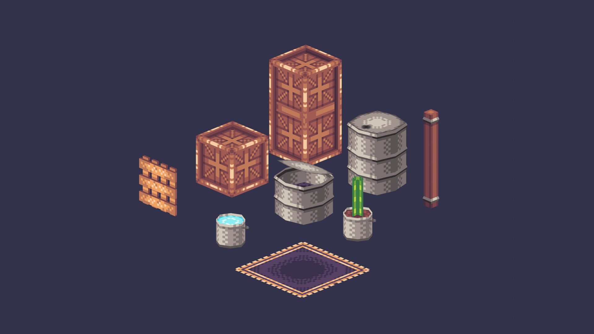 Kyle ♨️ - Pixel Warehouse Clutter [Free To Use]