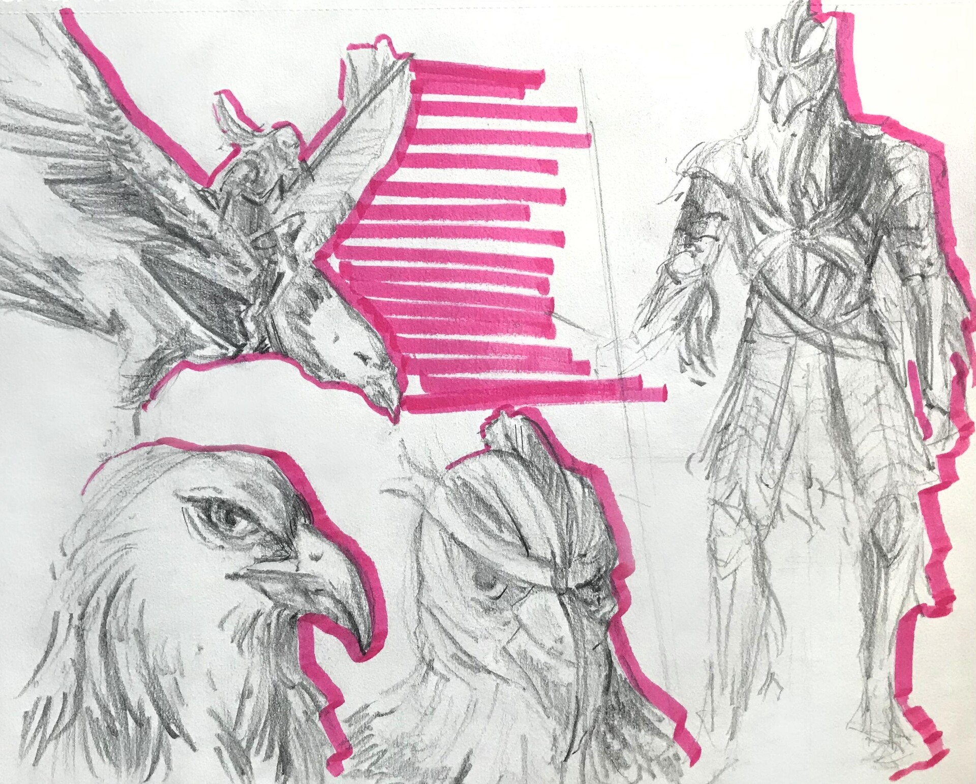 ArtStation - Eagle Warrior