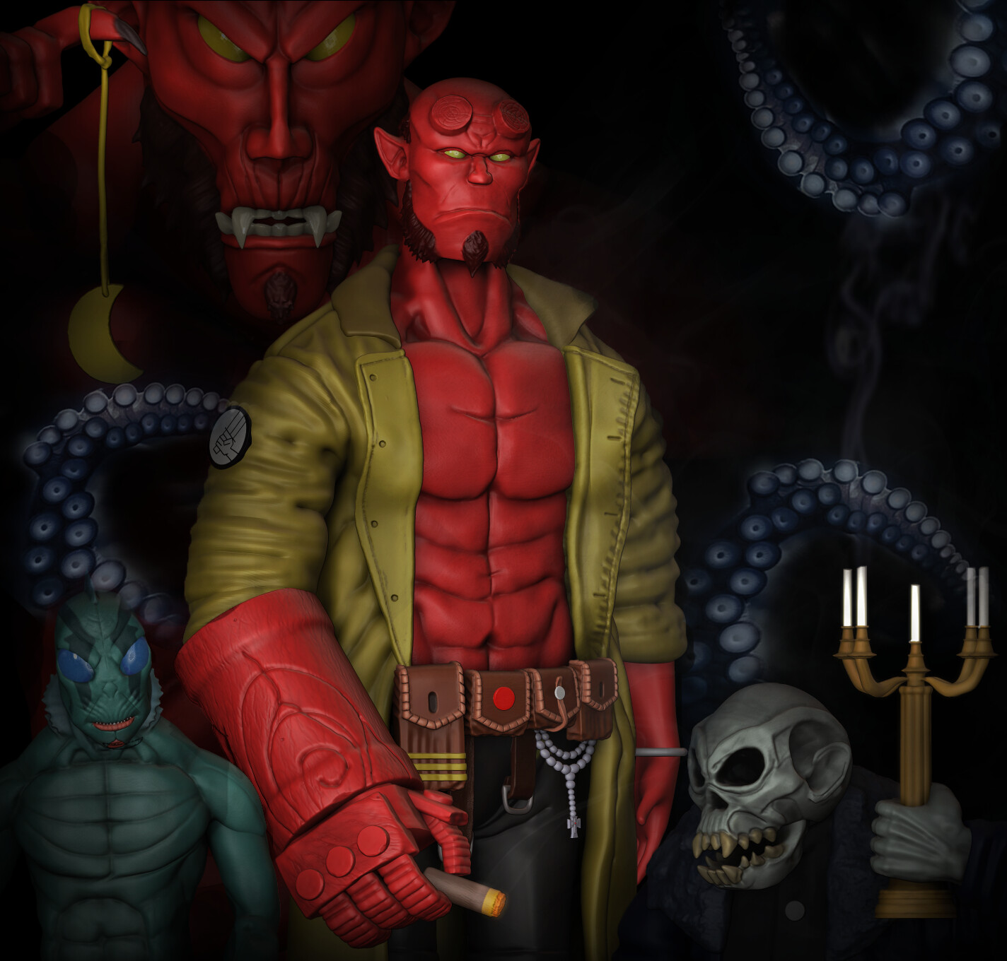 ArtStation - Hellboy Gallery