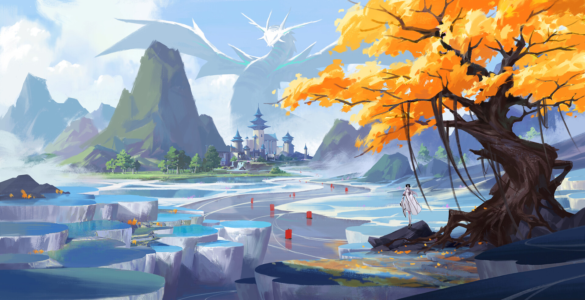 ArtStation - Scenario practice—Drag-on Dragoon