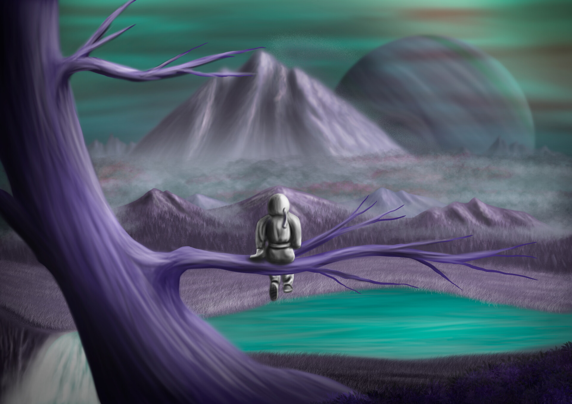 ArtStation - Alien Planet Concept