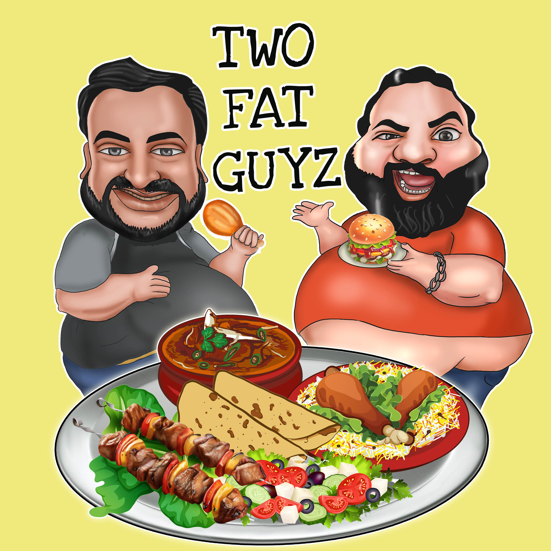 ArtStation - fatty friends