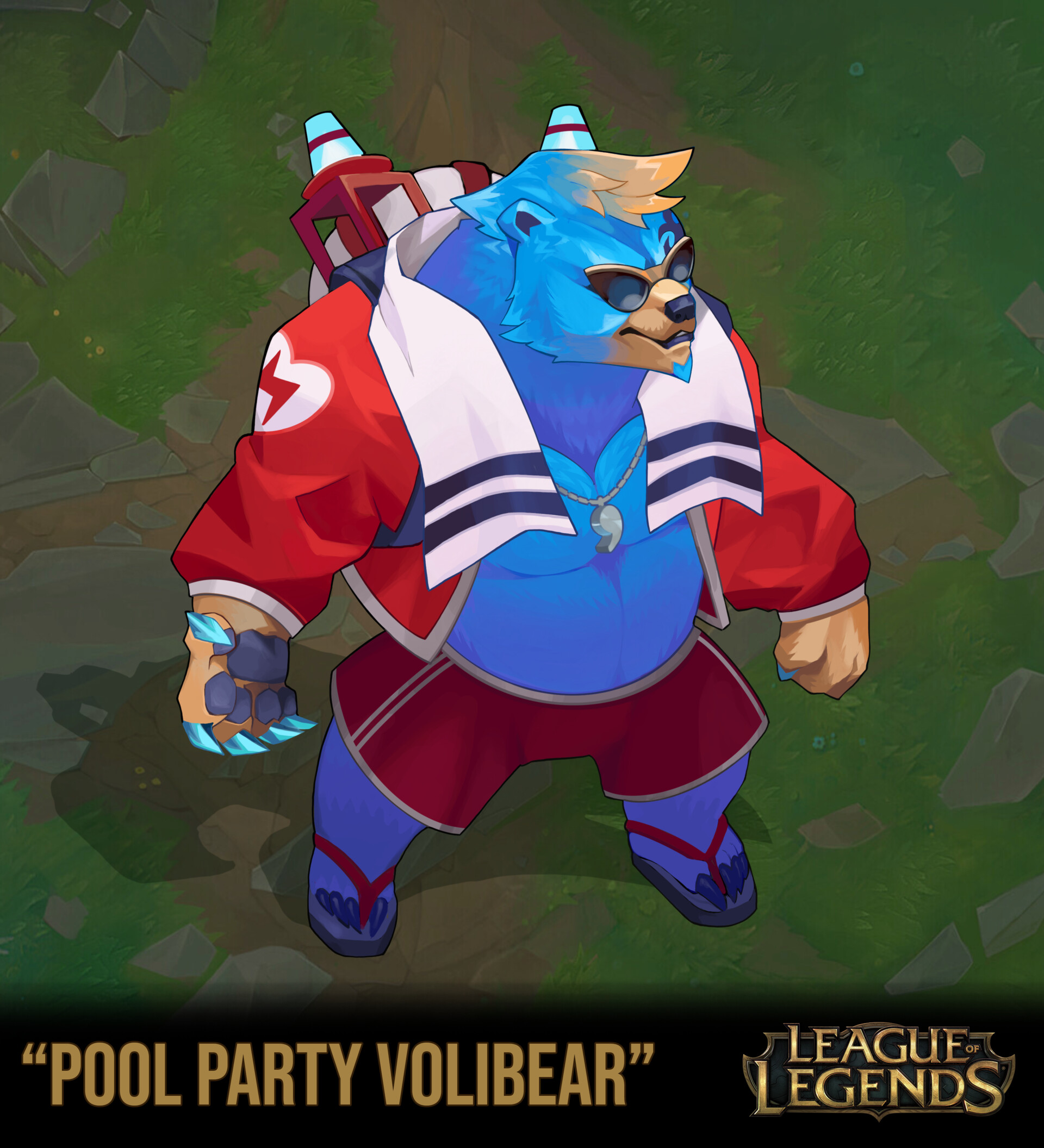 Jack Burke - Pool Party Volibear (fan-made)