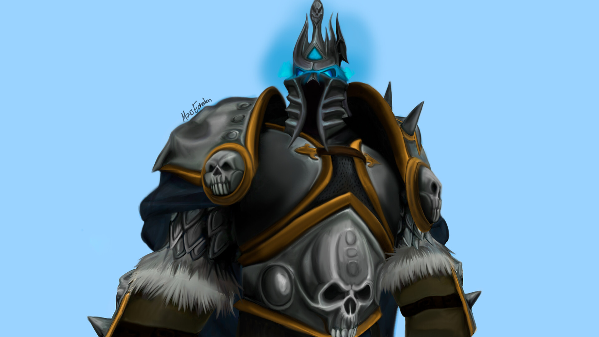 ArtStation - Lich King - Arthas Menethil - World of Warcraft