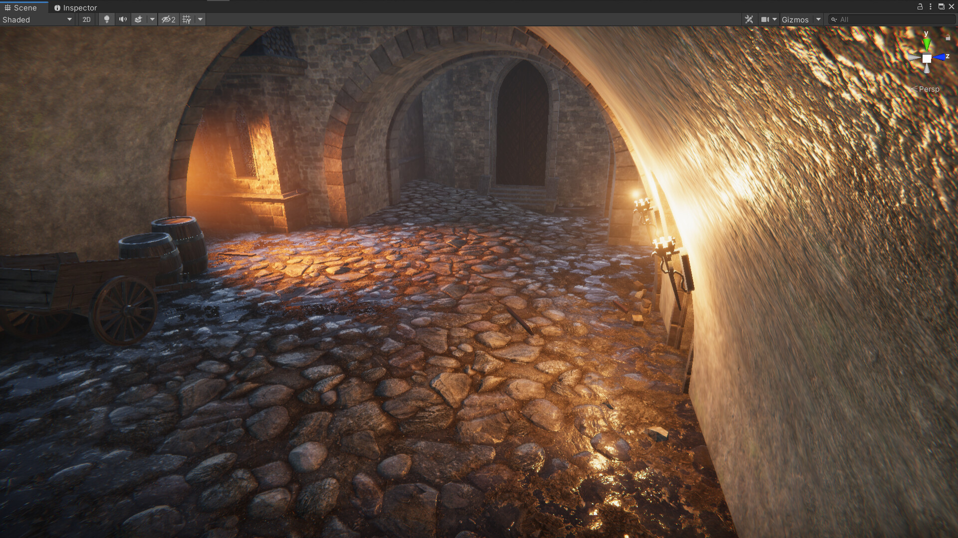 ArtStation - (HDRP) Unity3D level design, Castle Entrance and Castle ...