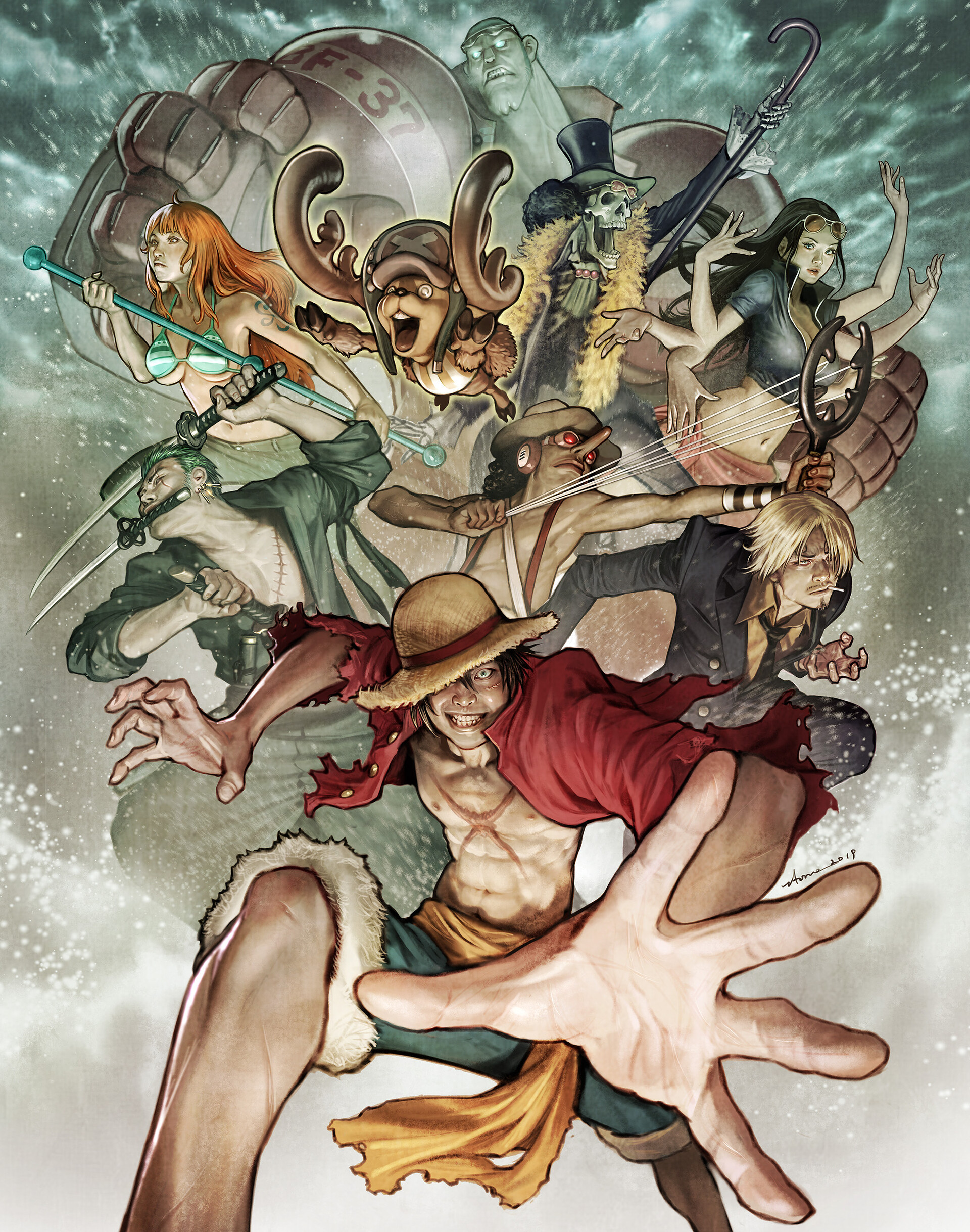 SG Stonehouse - Onepiece fanart