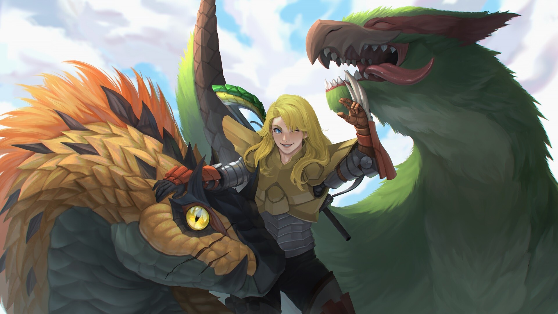 ArtStation - Sam and friends