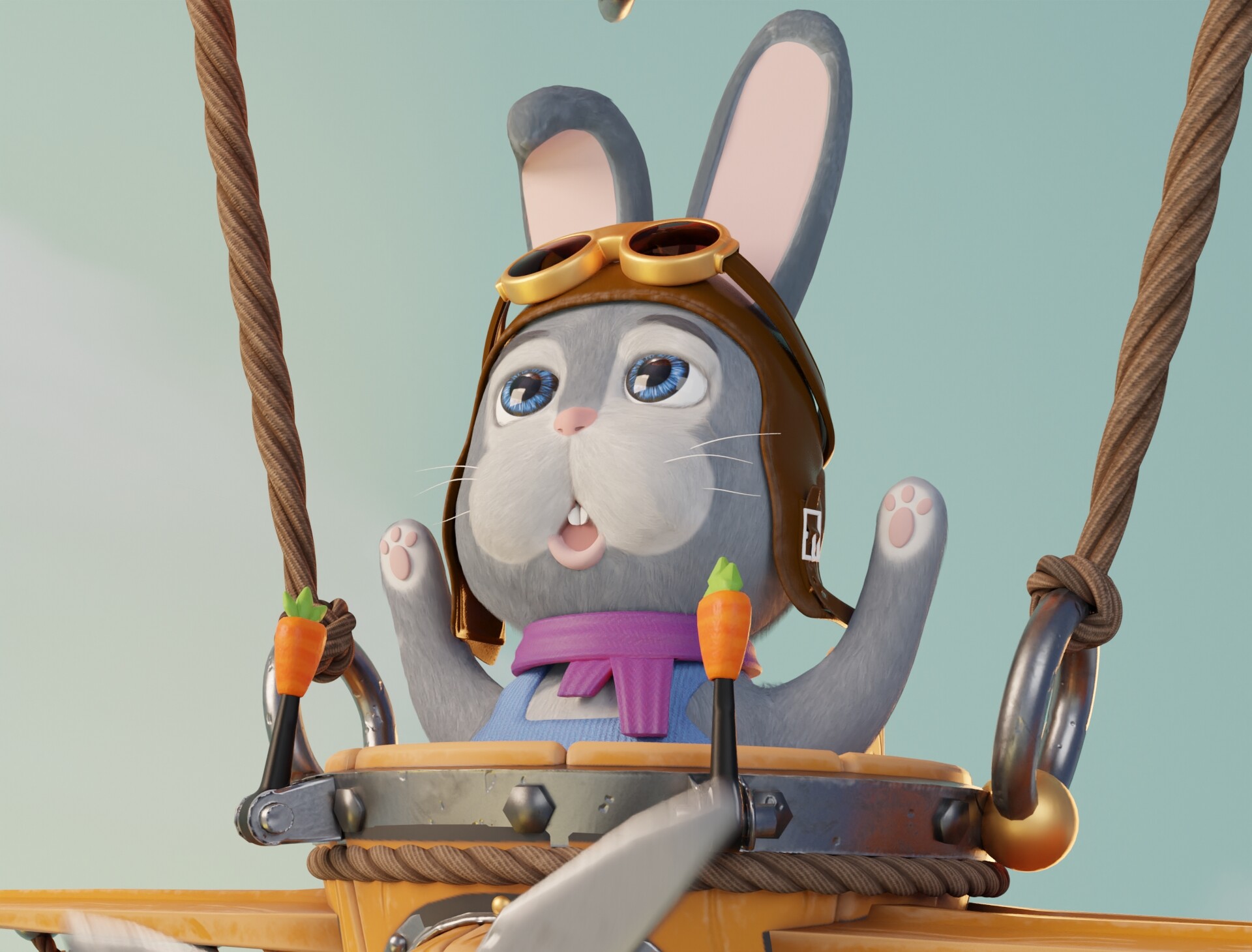 ArtStation - Bunny blender character