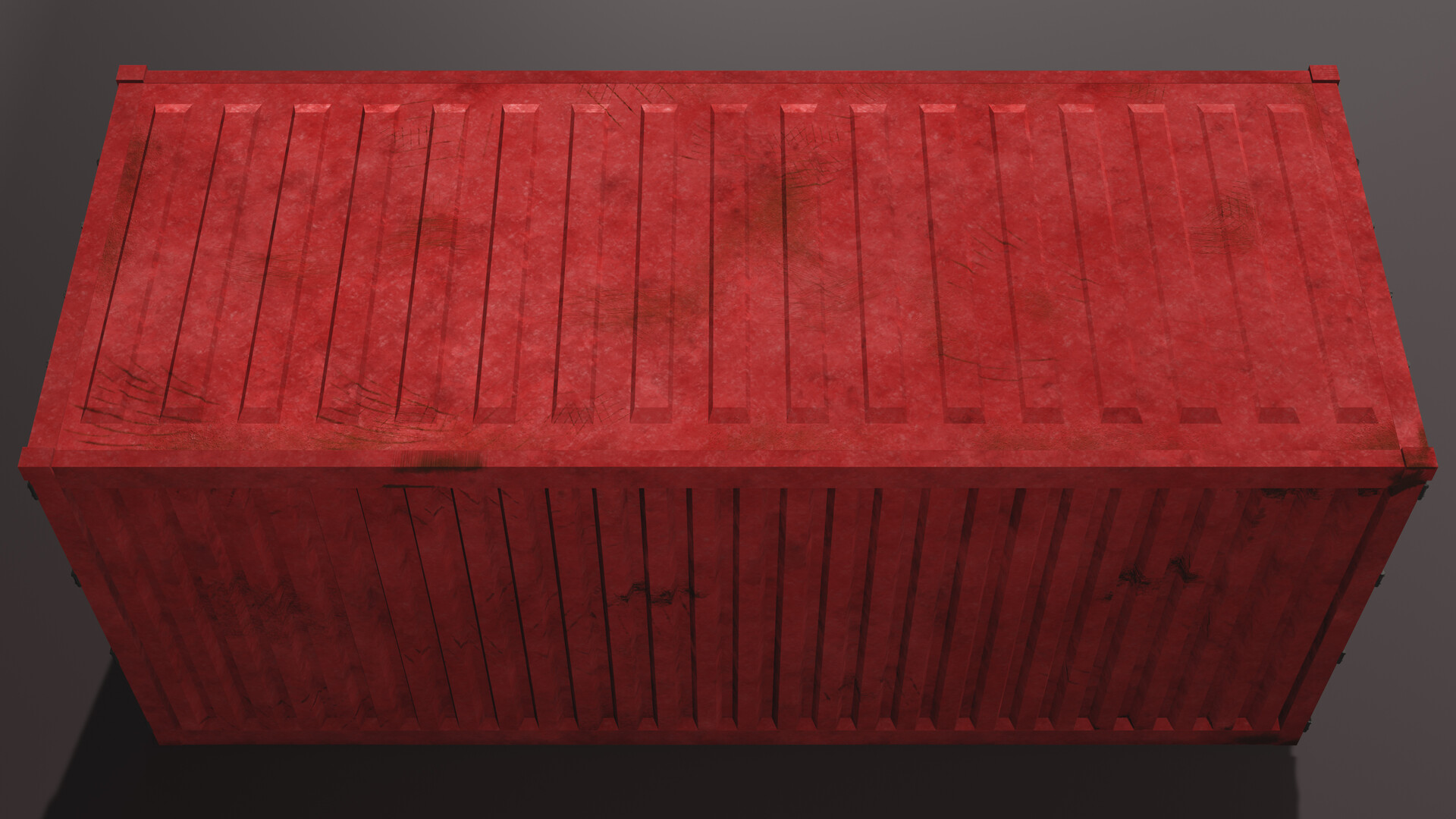 Javier Martinez - Shipping Container 3D model made with Blender