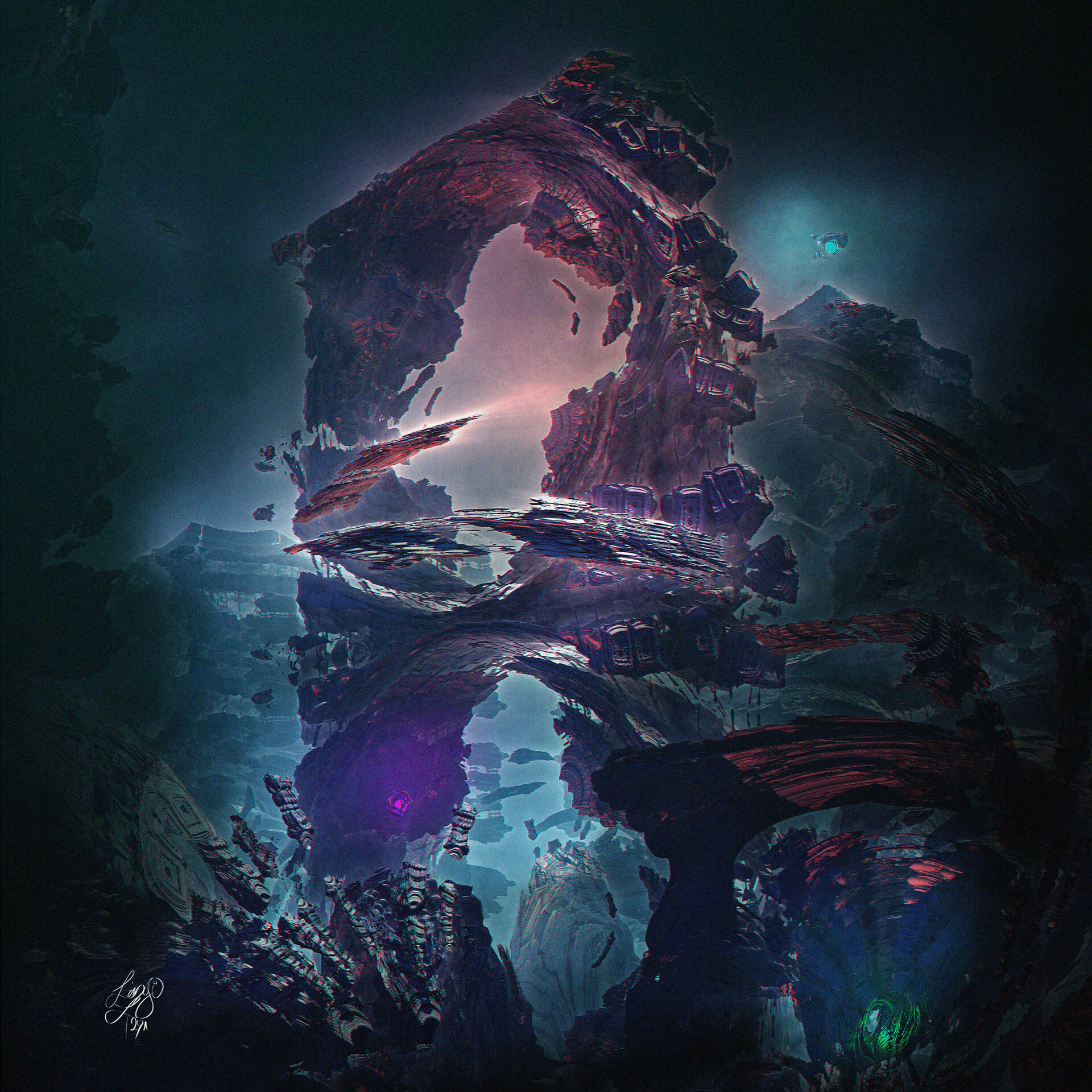 ArtStation - Leftovers from the Fractals of Spring