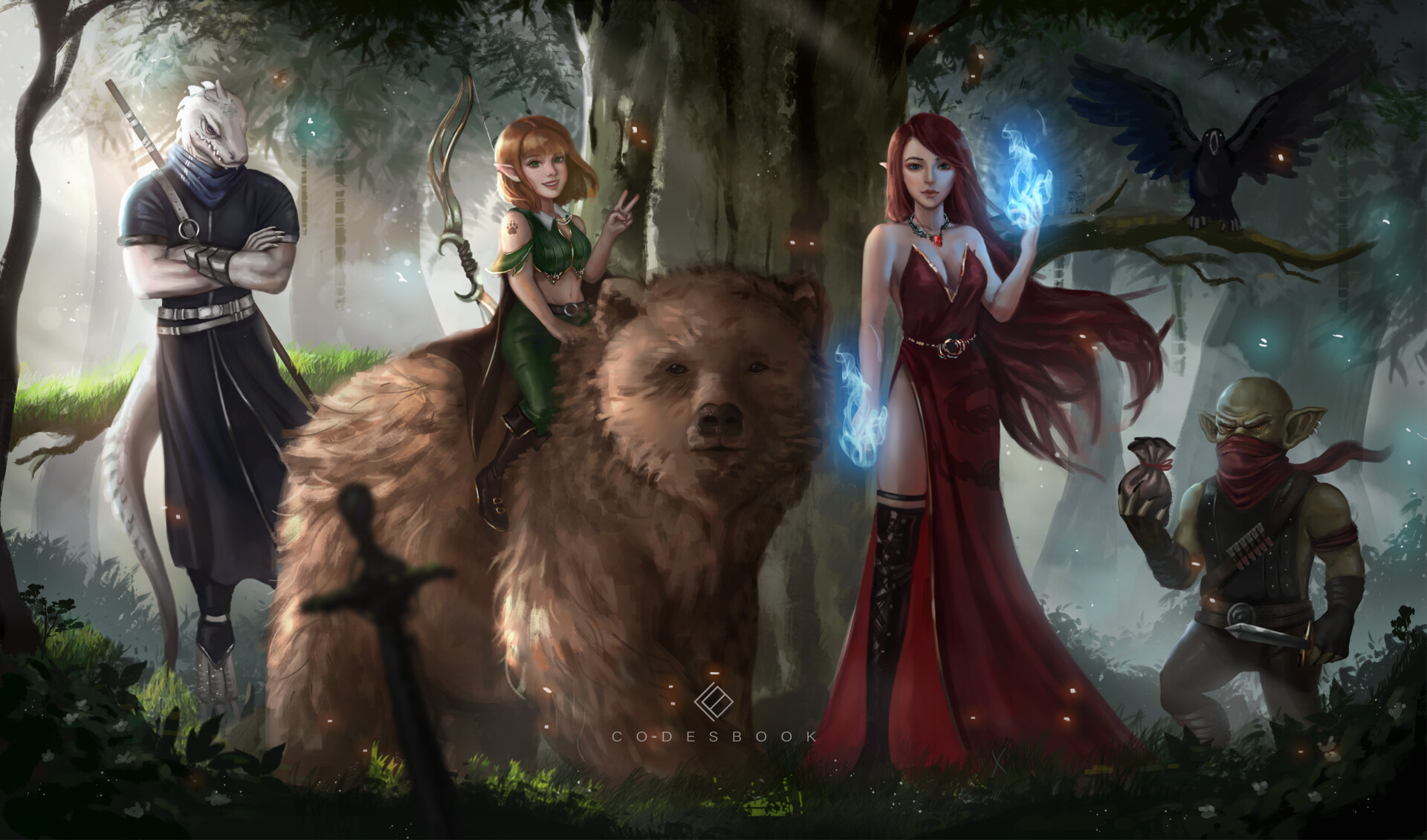 ArtStation - DND Commission