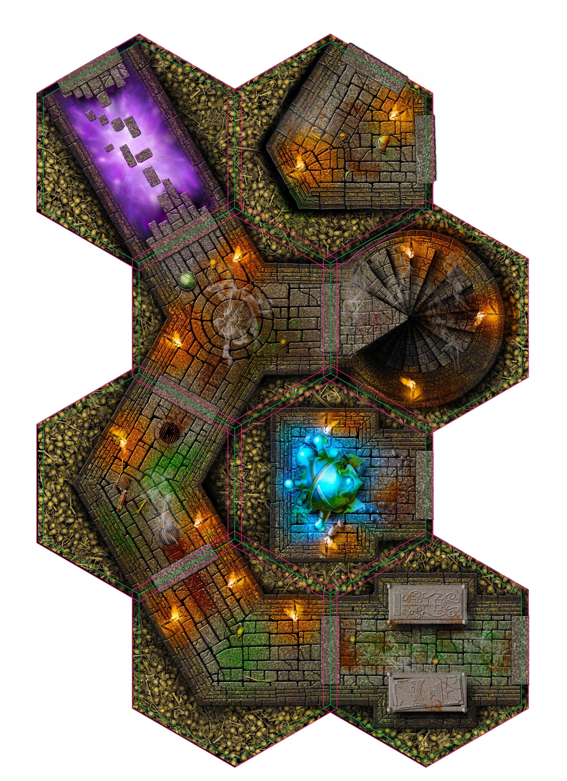 ArtStation - Warhammer Crypt Hunters Board