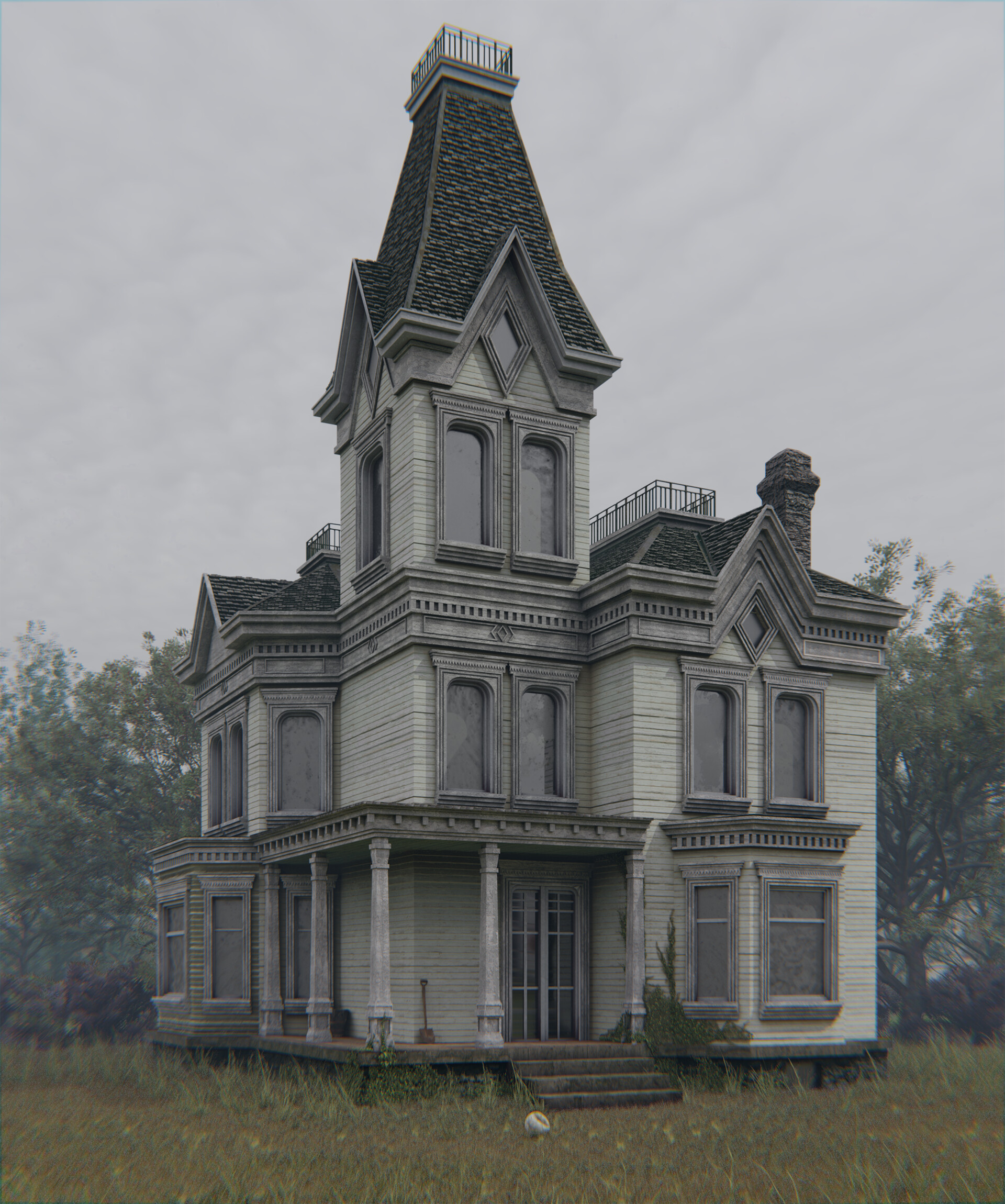 ArtStation - Horror House