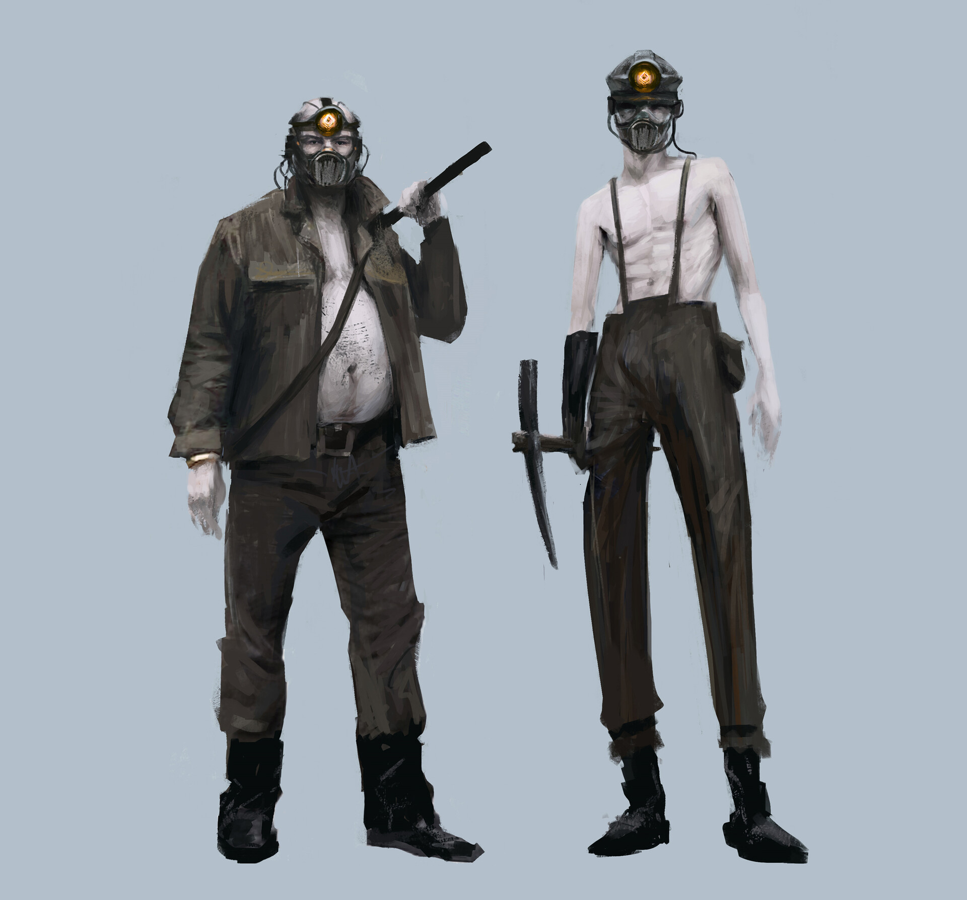 ArtStation - The Miners