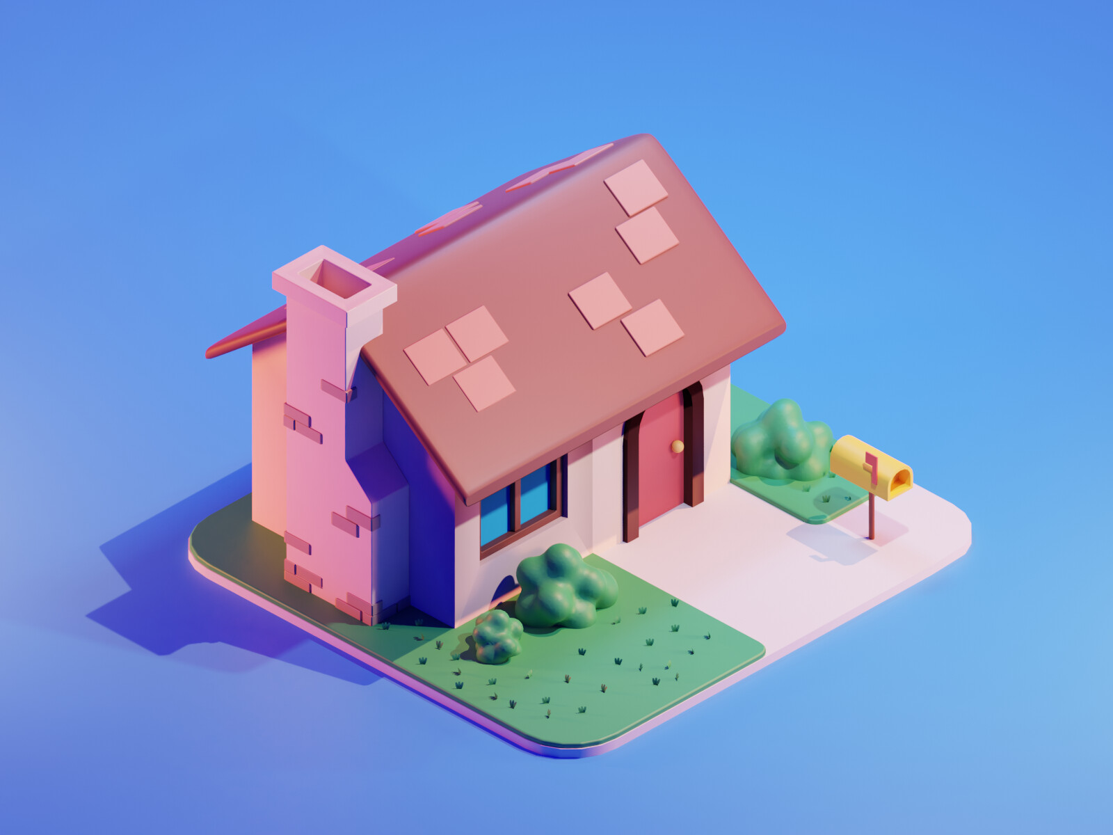 ArtStation - 3D HOUSE