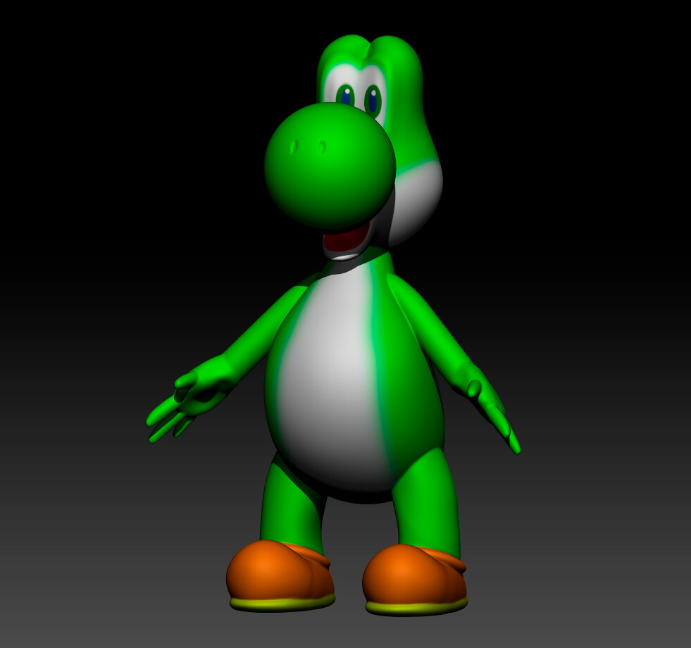 ArtStation - Yoshi Fan Art